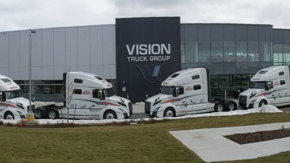 Volvo Trucks Recognizes Vision Truck Group as 2019 Canada Dealer of the Year
